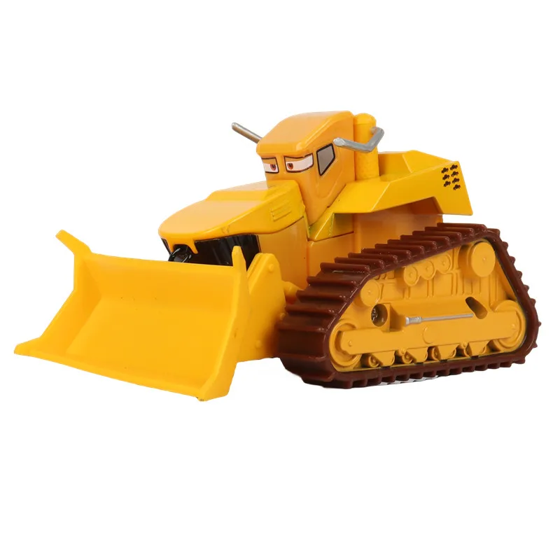 Disney Pixar Cars 2 3 Deluxe Frank Tractor Bulldozer Modelo de metal ...