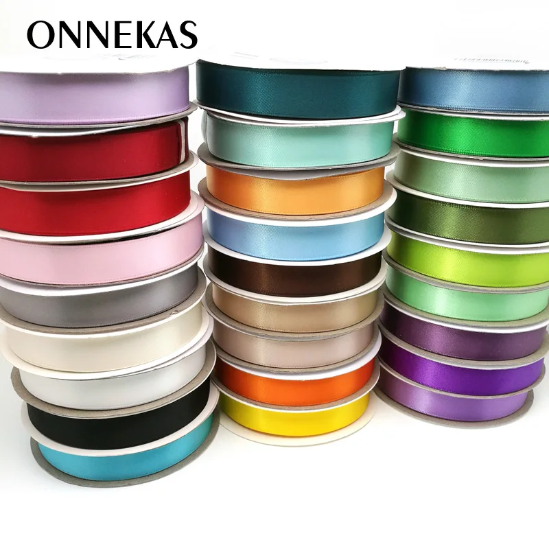 22-5M-5-8-16mm-Double-Face-Satin-Ribbon-Tape-High-Quality-100-Polyester ...