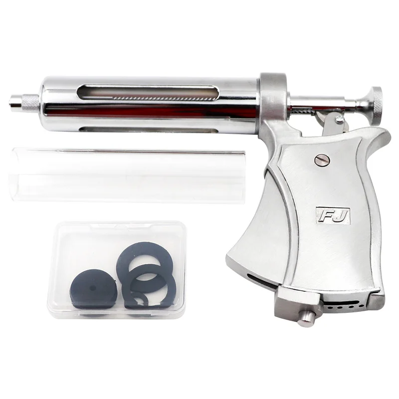 Veterinary-Syringe-Continuos-Injection-Syringe-10-20-30-50ml-Stainless ...