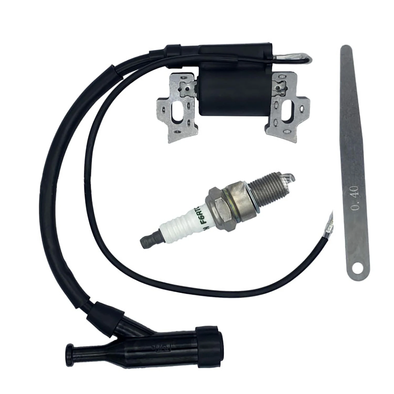 1 Set 196cc 208cc Ignition Coil & Spark Plug & Air Gap Gauge Kit For ...