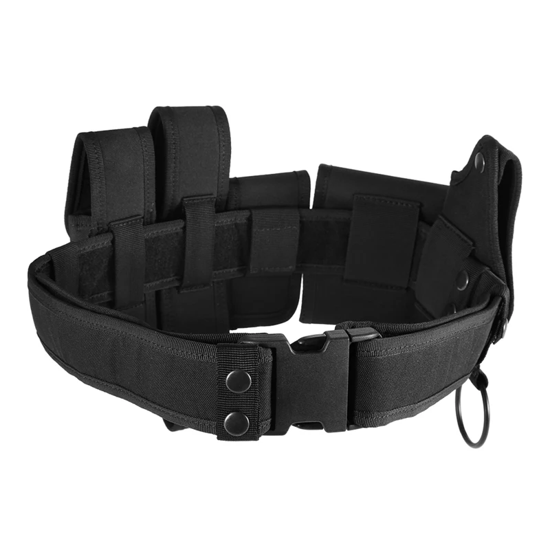 Adjustable Heavy Duty 6 In 1 Utility Belt Law Enforcement Quick-Release ...