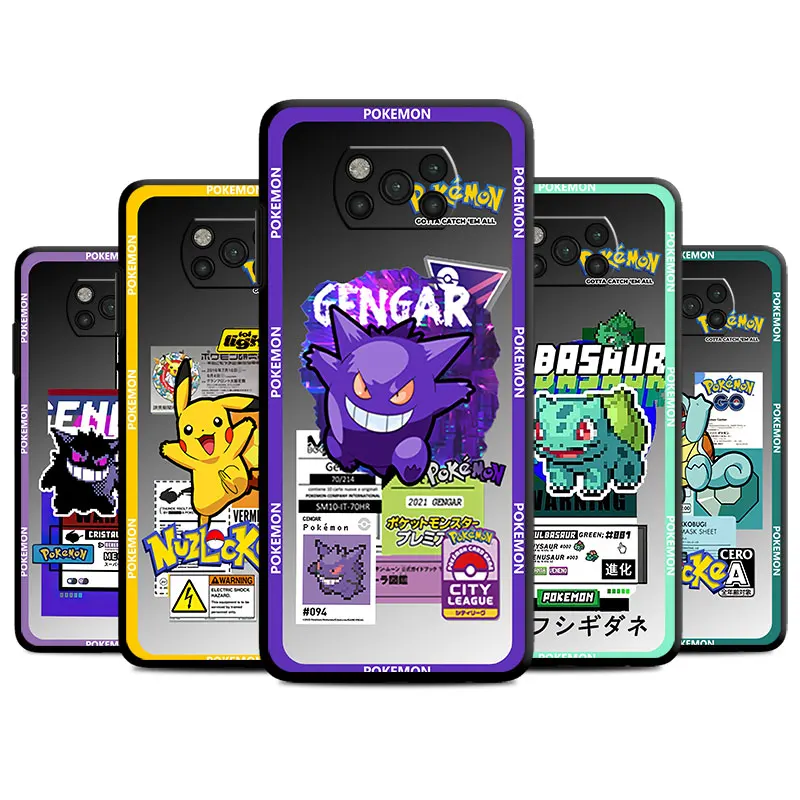 Pokemon Phone Case Xiaomi | Cases Pikachu Phones | Pokemon Phone Case ...