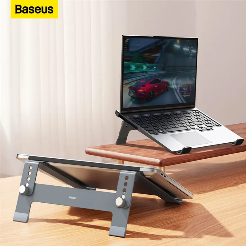 Baseus Laptop Stand Support for Notebook Aluminum Alloy 4 Gears ...