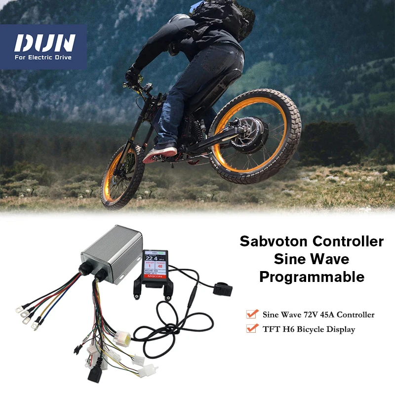 Sabvoton-45A-1KW-SVMC7245-Programmable-PAS-Regen-Function-Controller ...