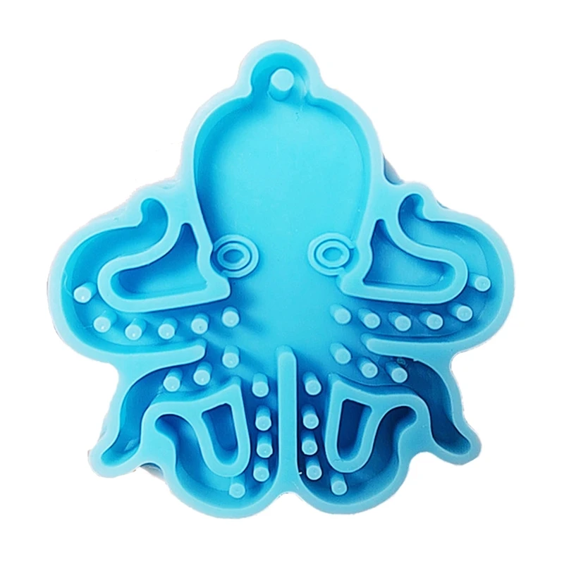 Silicone Molds Epoxy Resin Octopus | Silicone Pendant Accessory ...