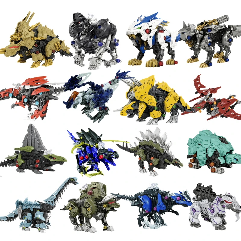 TOMY ZOIDS ZW 기계식 야수, 공룡 액션 피규어, 조립 및 조립 전기 모델, 소년 장난감, 최신 버전 ...