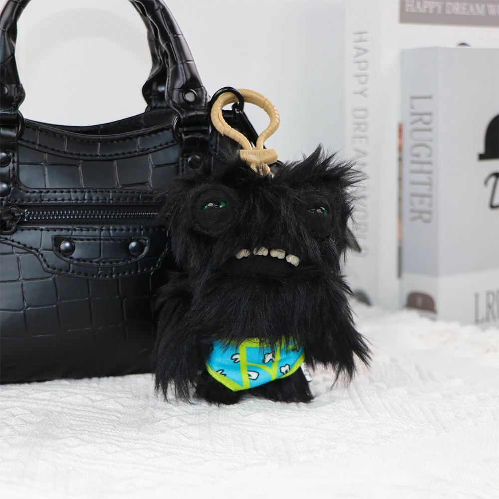 Fuggler Soft Plush Dolls Keychain Ugly Grin Teeth Monster Pendant Fugg ...
