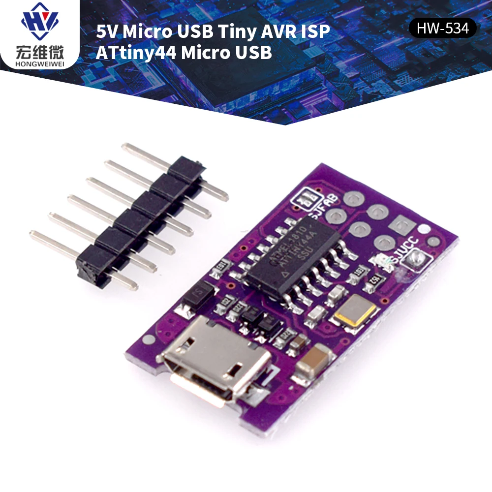 M-dulo-programador-Y80-ATTINY44-para-Arduino-IDE-Bootloader-microcontrolador-de-circuito ...