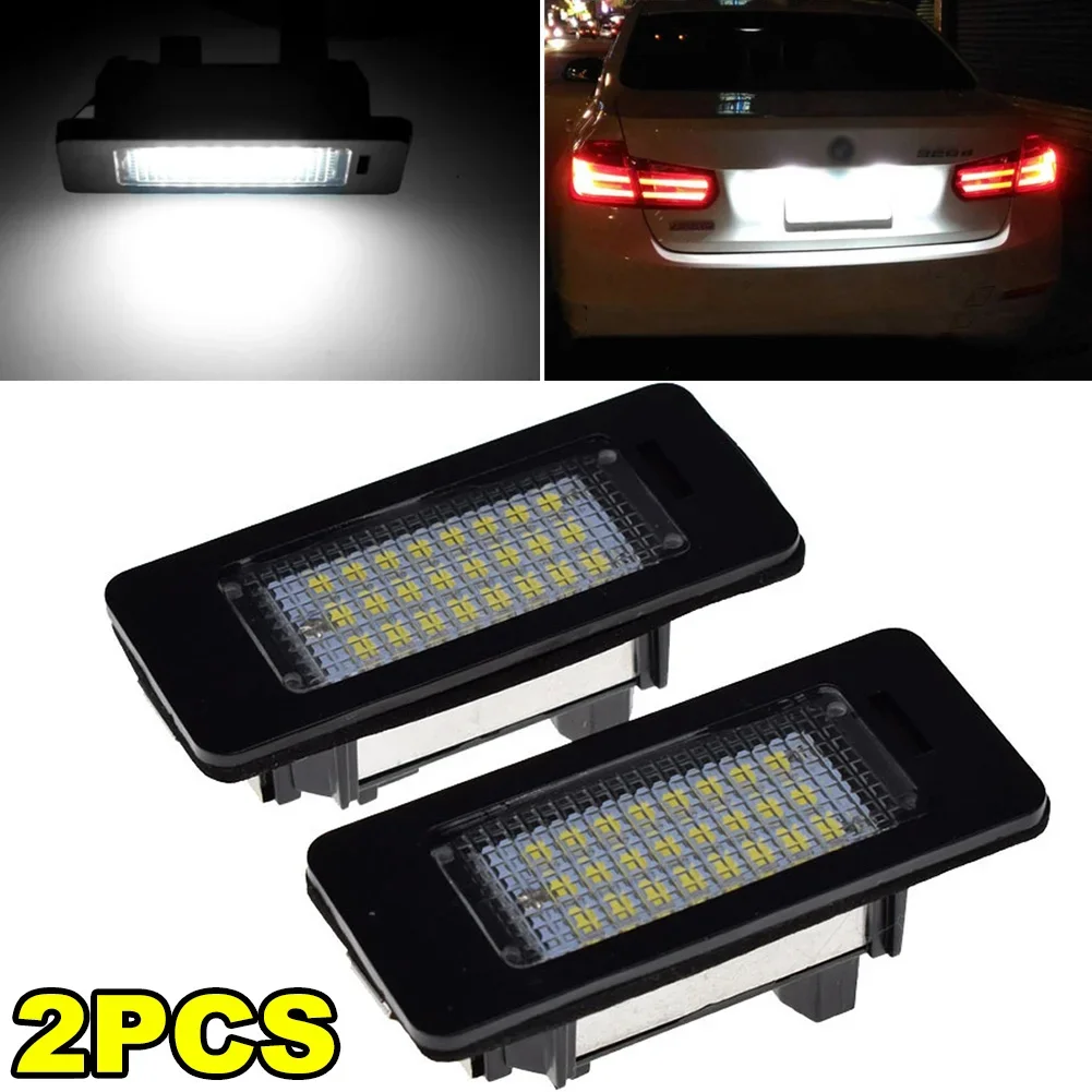 For BMW E39 E60 License plate Light 6000k White No Error Led Number ...