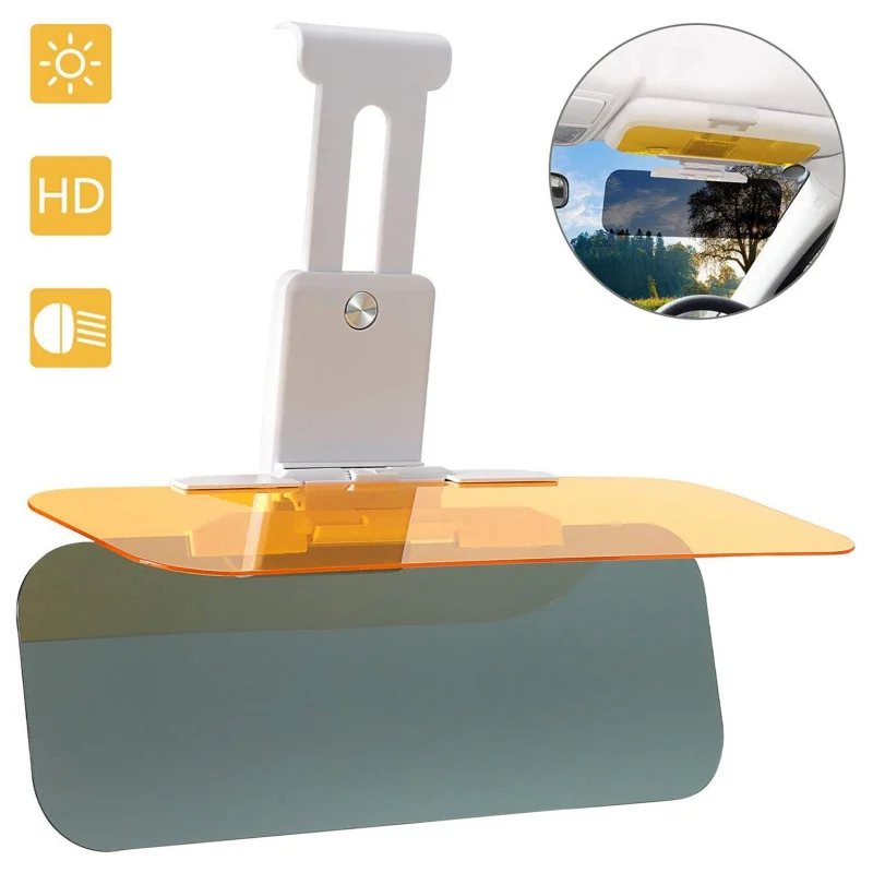 Car-Sun-Visor-Extender-Day-and-Night-Anti-Glare-Visor-2-in-1-Sun-Anti ...