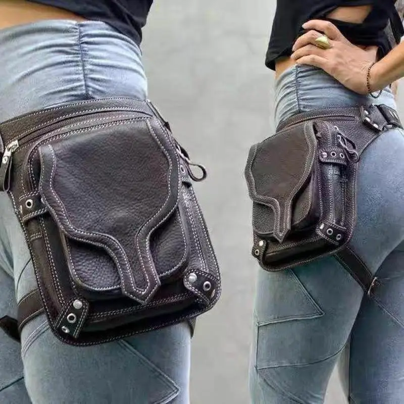 Medieval-Punk-Pocket-Leg-Bag-Motorcycle-Knight-Satchel-Male-And-Female ...