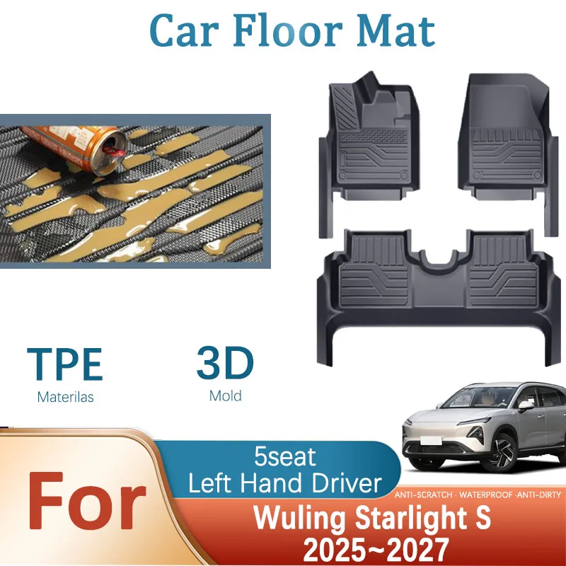 Alfombrillas para Auto para Wuling Starlight S Chevrolet Captiva EV ...