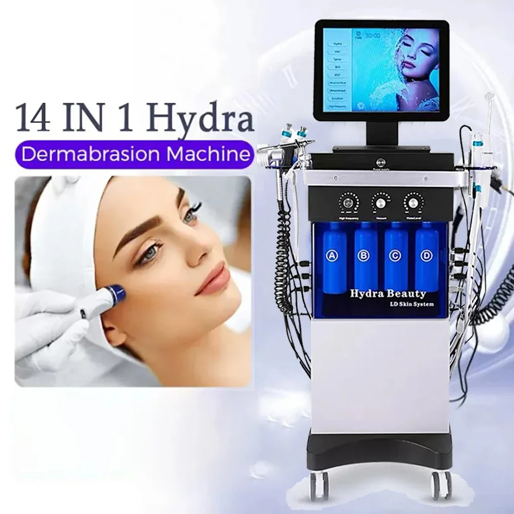 Hot-Selling-14-In-1-Hydro-Dermabrasion-Facial-Skin-Care-Machine ...