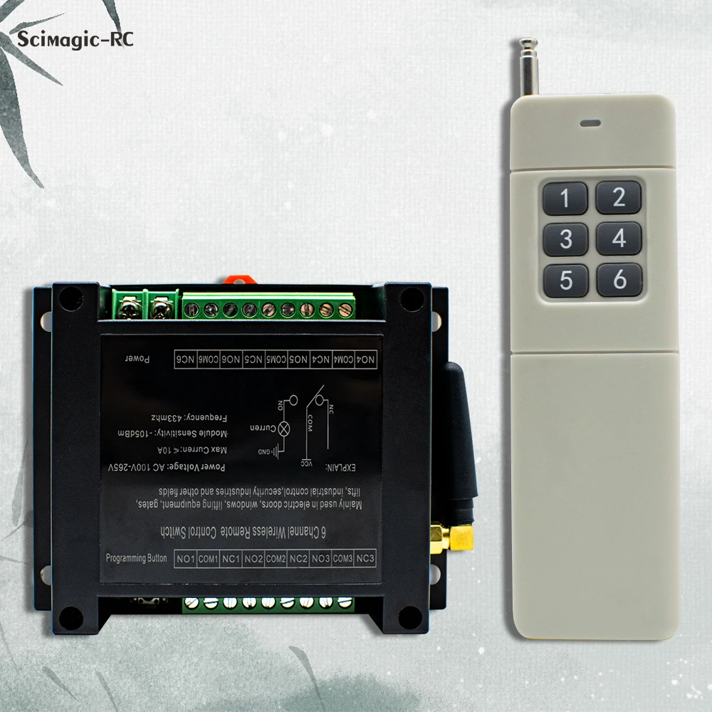 Industrial Remote Control Of Relays