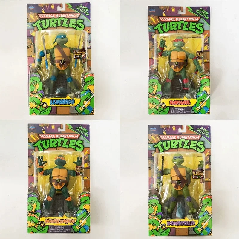Classic-Retro-Ninja-Turtles-Sewer-Turtle-Dolls-Toys-PVC-Action-Figure ...
