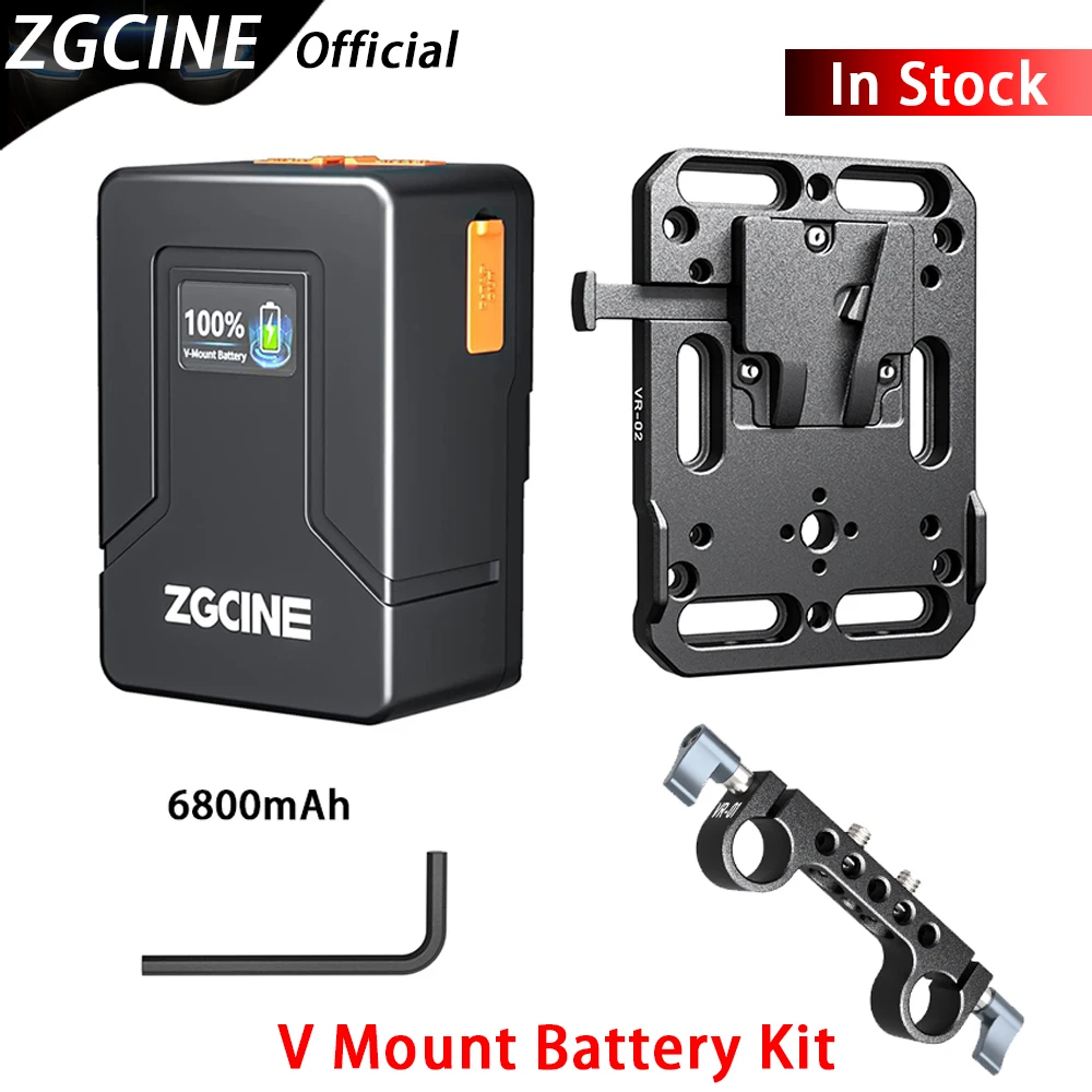 Mount Battery Kit | V Mount Battery | Zgcine Battery | Li-ion Battery ...