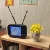 Retro Mini Touch Screen TV Television Watch Dollhouse Scene Model ...