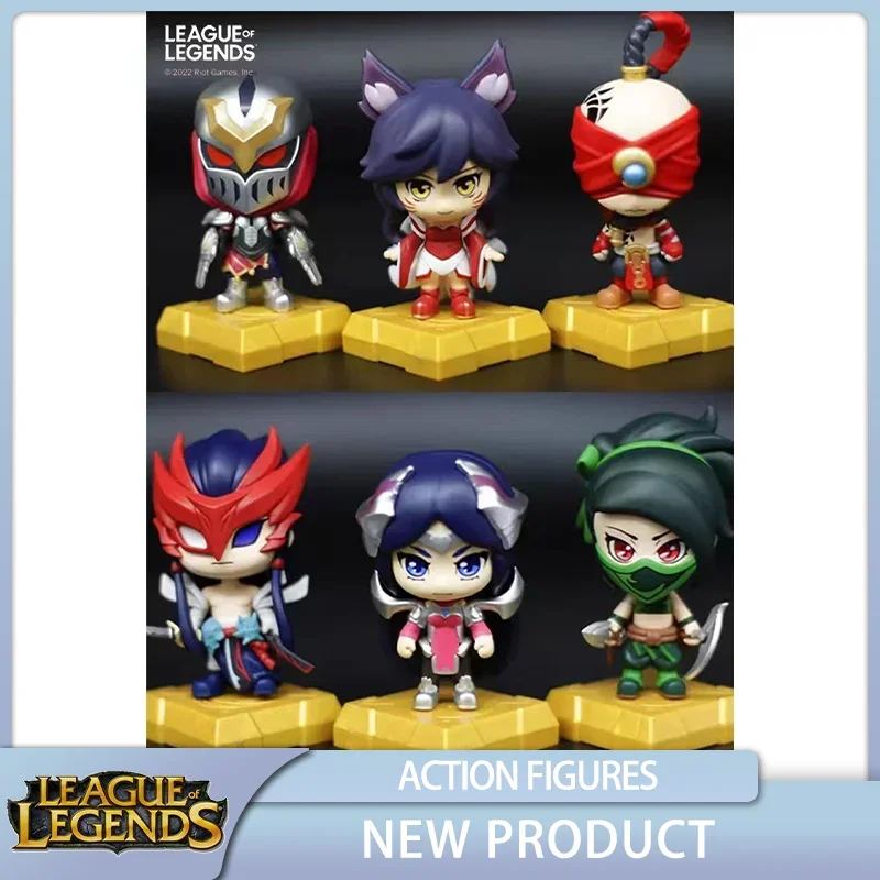 LOL-League-of-Legends-Figure-Irelia-Akali-Zed-Lee-Sin-Kawaii-Original ...