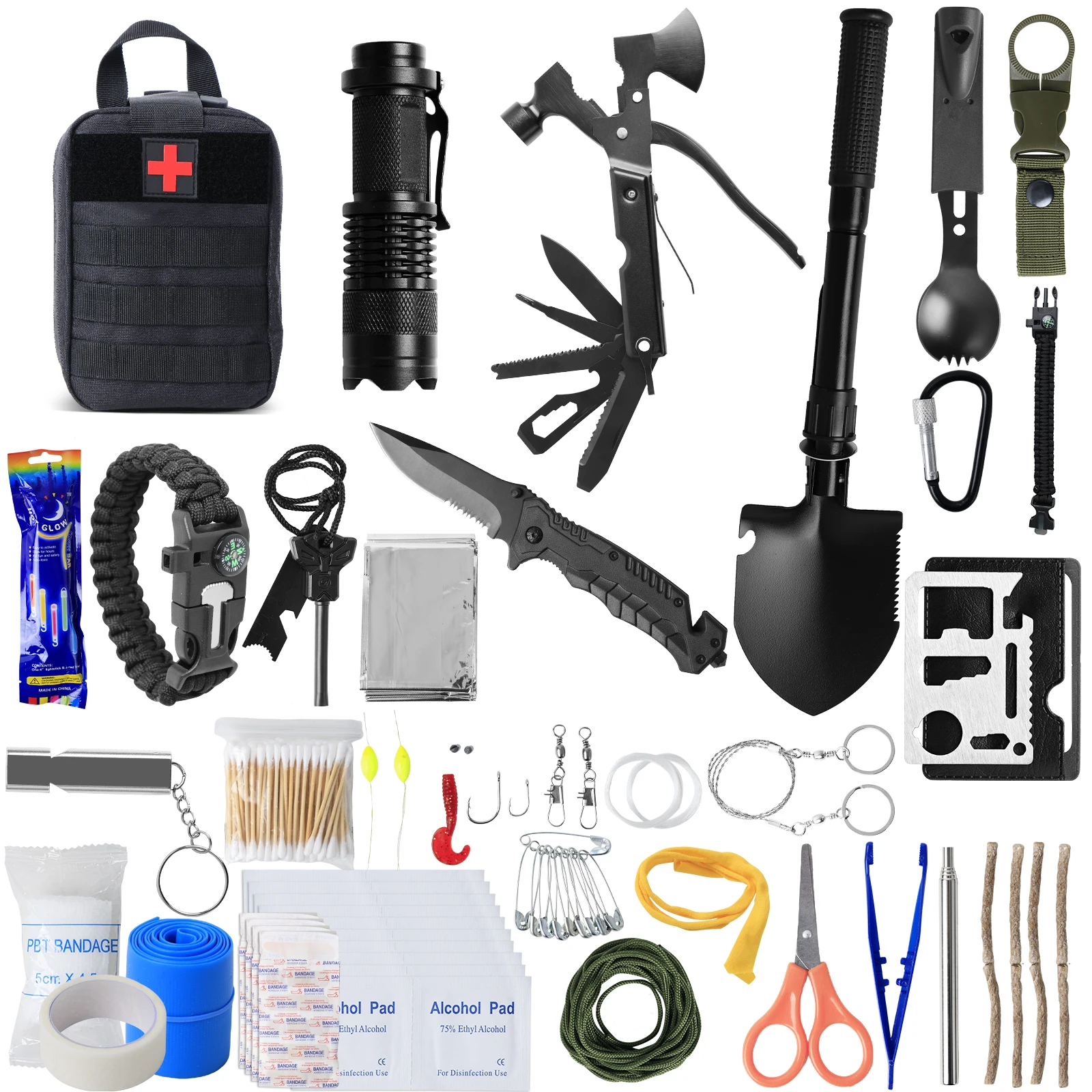 Camping-Outdoor-Lightweight-Survival-Tools-Backpack-Tactical-Military ...