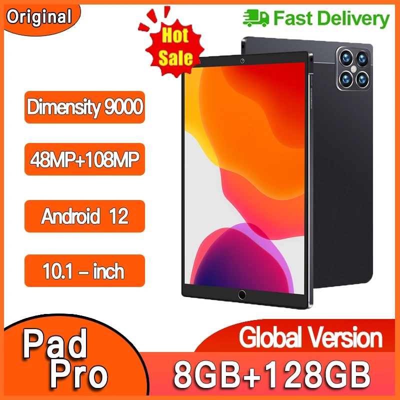 Global-Pad-Pro-tablet-10-1-Inch-48MP-Camera-8800mAh-Battery-8GB-RAM ...