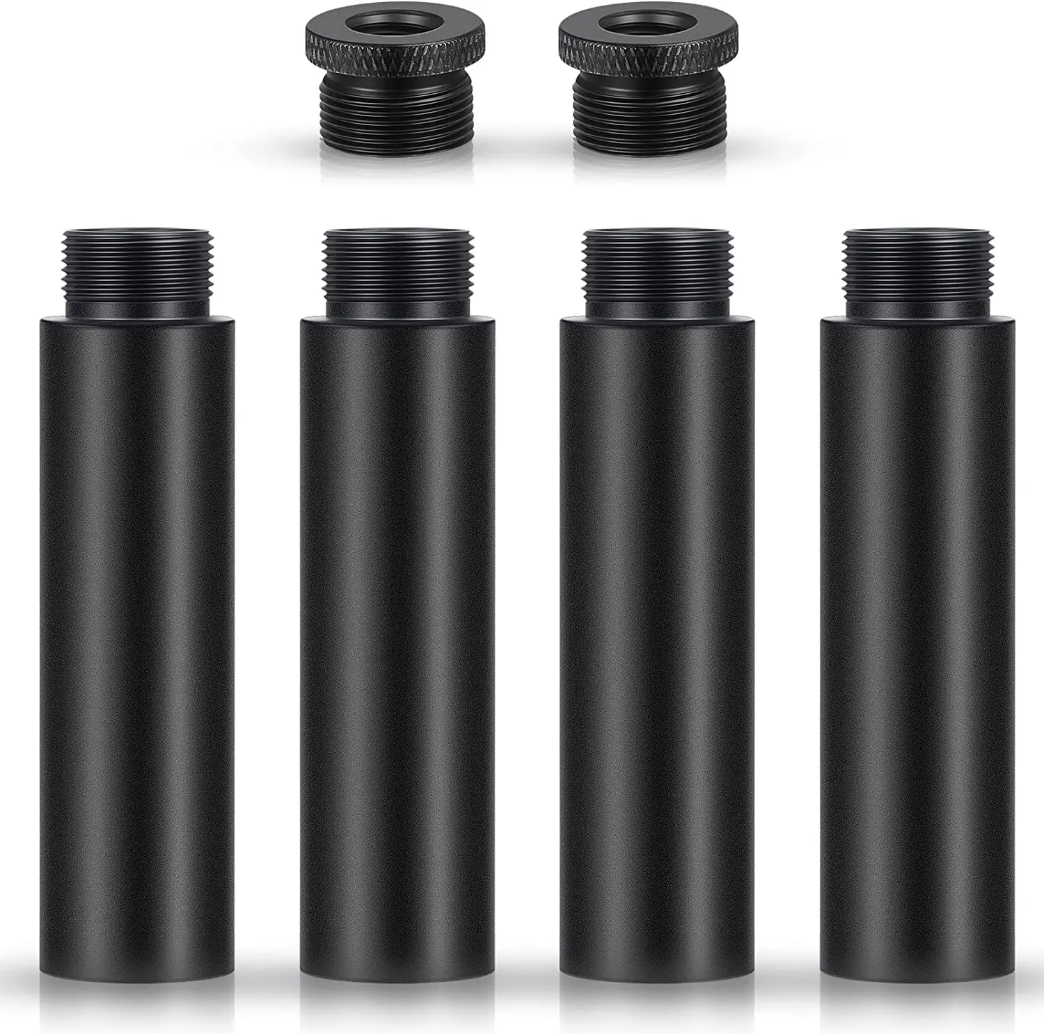 Mic-Stand-Extension-Tube-4-Pieces-5-8-Inch-Microphone-Extension-Pipe ...