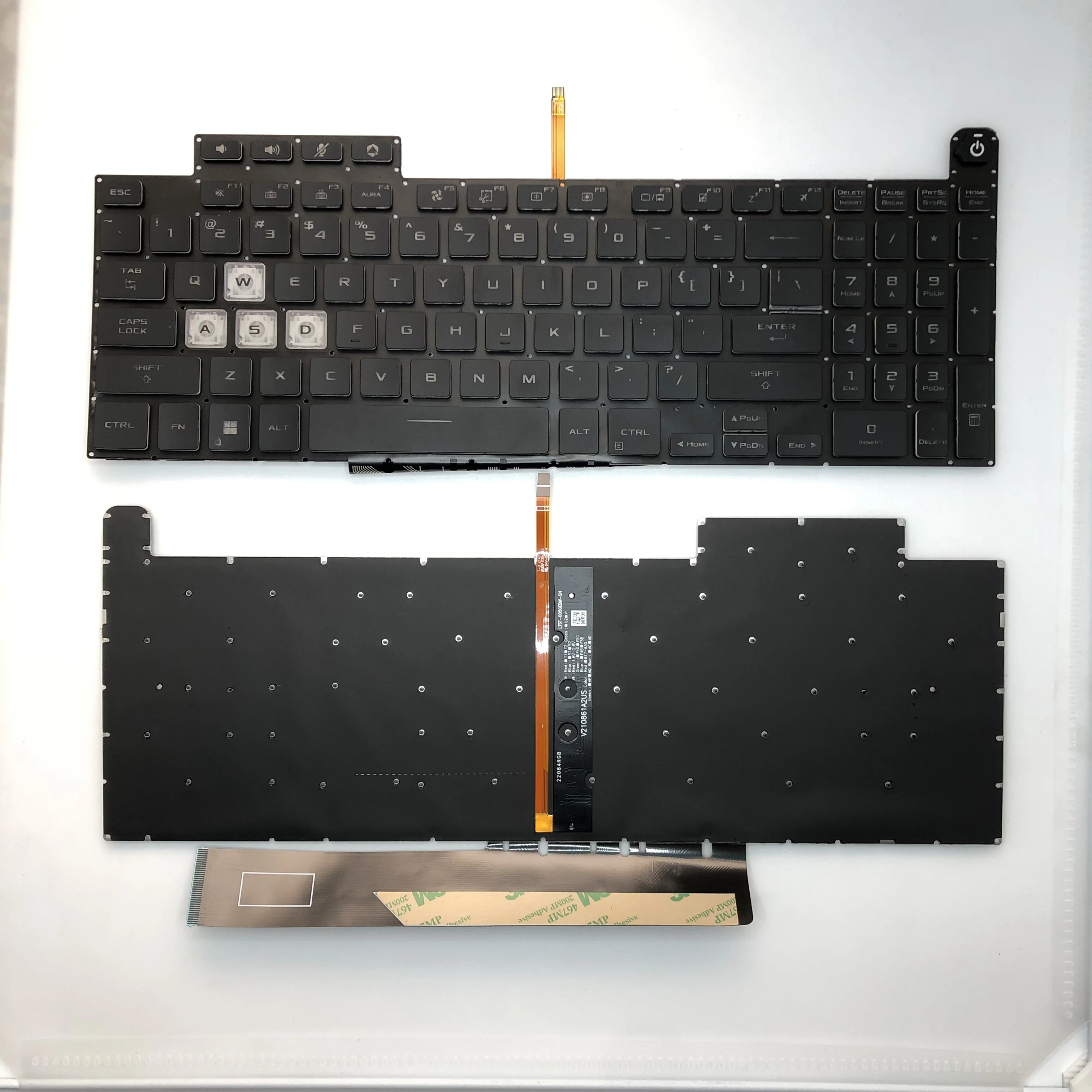 US-NEW-Keyboard-For-ASUS-TUF-Gaming-F15-FX507-FX707-FA507-FA507R-GA507 ...