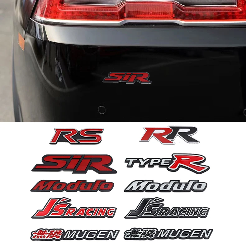 Car-Trunk-Emblem-Sticker-for-MODULO-JSRACING-MUGEN-RR-RS-SIR-Typer-Logo ...