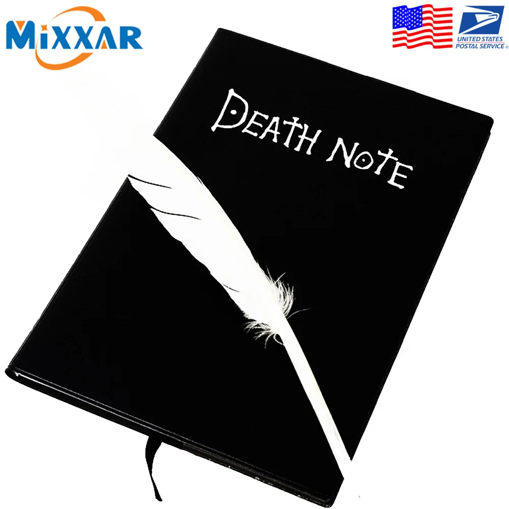 ZK20-Dropshiping-Signature-Guest-Books-Death-Note-Planner-Anime-Diary ...