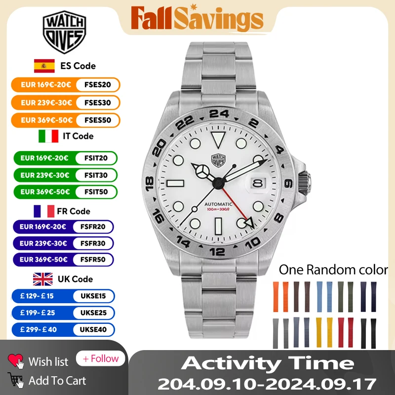 Watchdives-WD16570-39mm-Automatic-Mechanical-GMT-Watch-NH34-Stainless ...