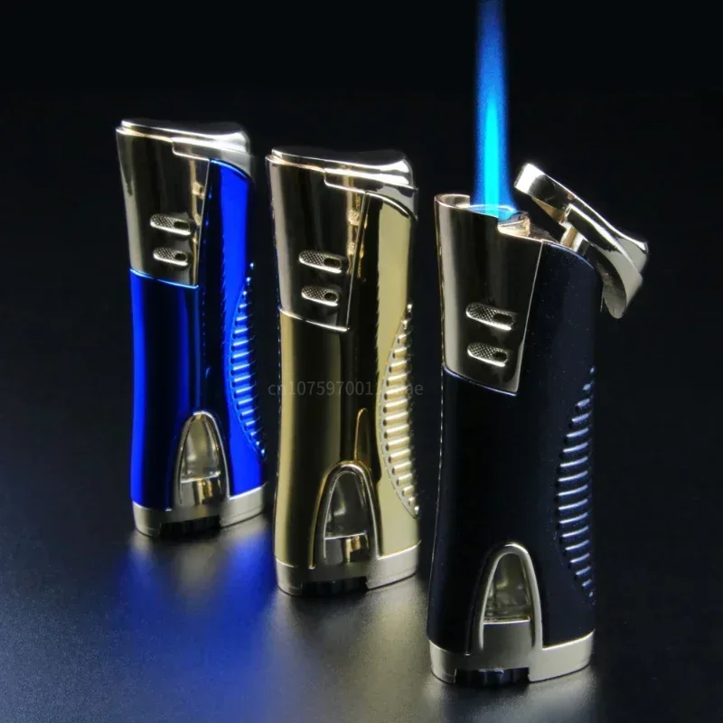 Jet Turbo Gas Lighter Square Side Slip Wheel Mini Lighters Firestone ...
