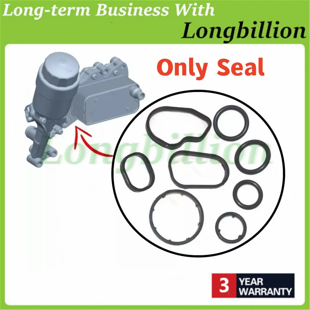 8PCS-Um-Conjunto-leo-Cooler-Seal-OM651-6511801310-6511800665-6511800810 ...