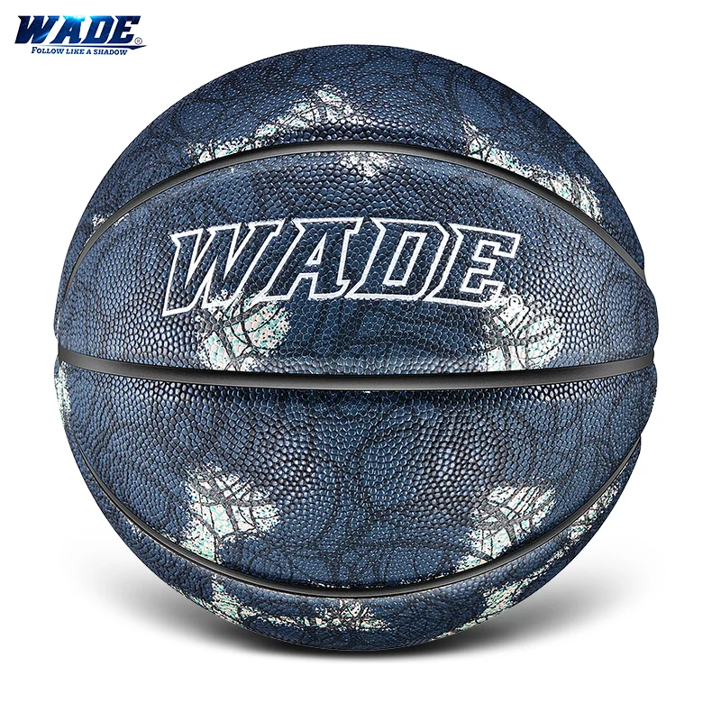 WADE-PU-Couro-Tie-Dye-Basquete-Alta-Elasticidade-Bola-Interior-e ...
