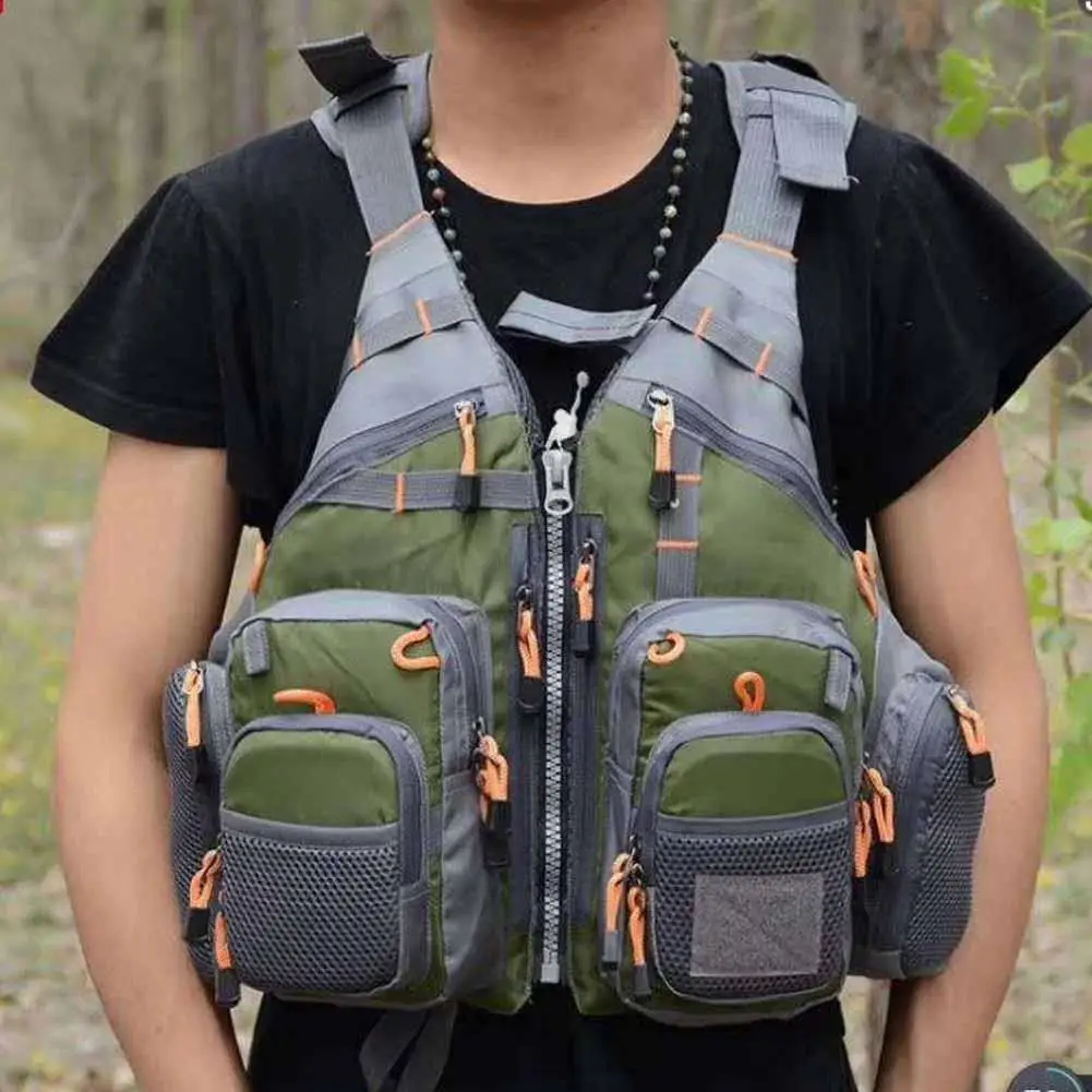 Mesh-Fishing-Vest-Breathable-Multi-Functional-Outdoor-Fishing-Vest ...