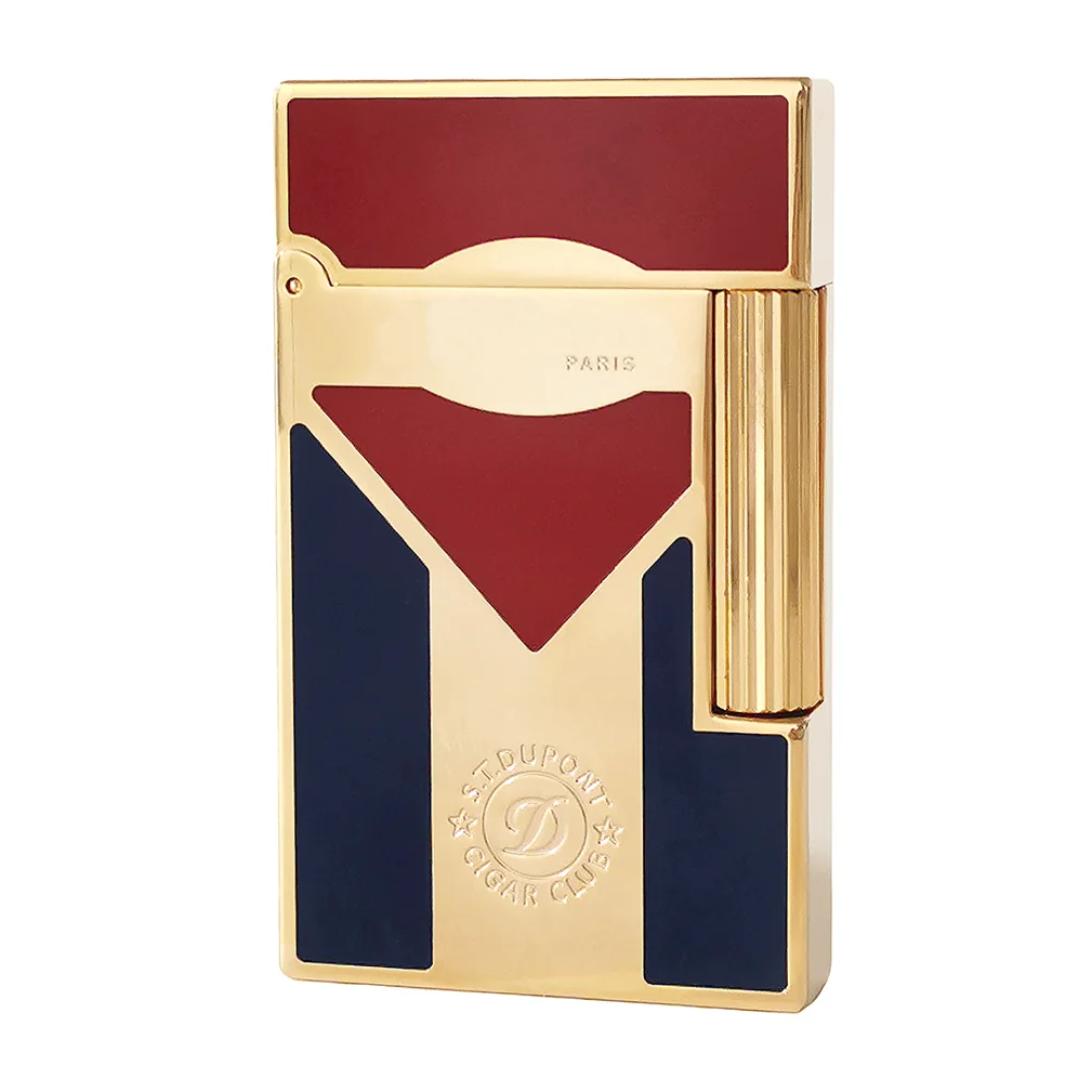 Luxury-D-Brand-L2-Brass-Gas-Lighter-Lacquer-Special-Cuba-Flag-Perfect ...