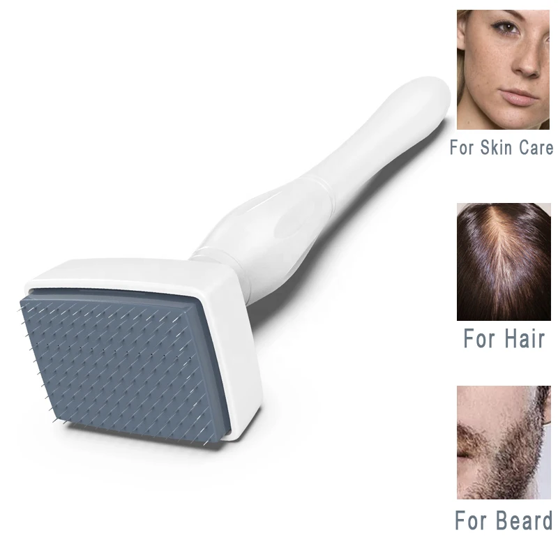 Skin-Care-Derma-Stamp-DRS-140-Real-Needles-Scalp-Beard-Microneedling ...