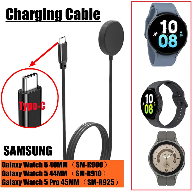 Charging Cable for Samsung Galaxy Watch 5 Pro 45MM /Watch 5 40MM 44MM ...