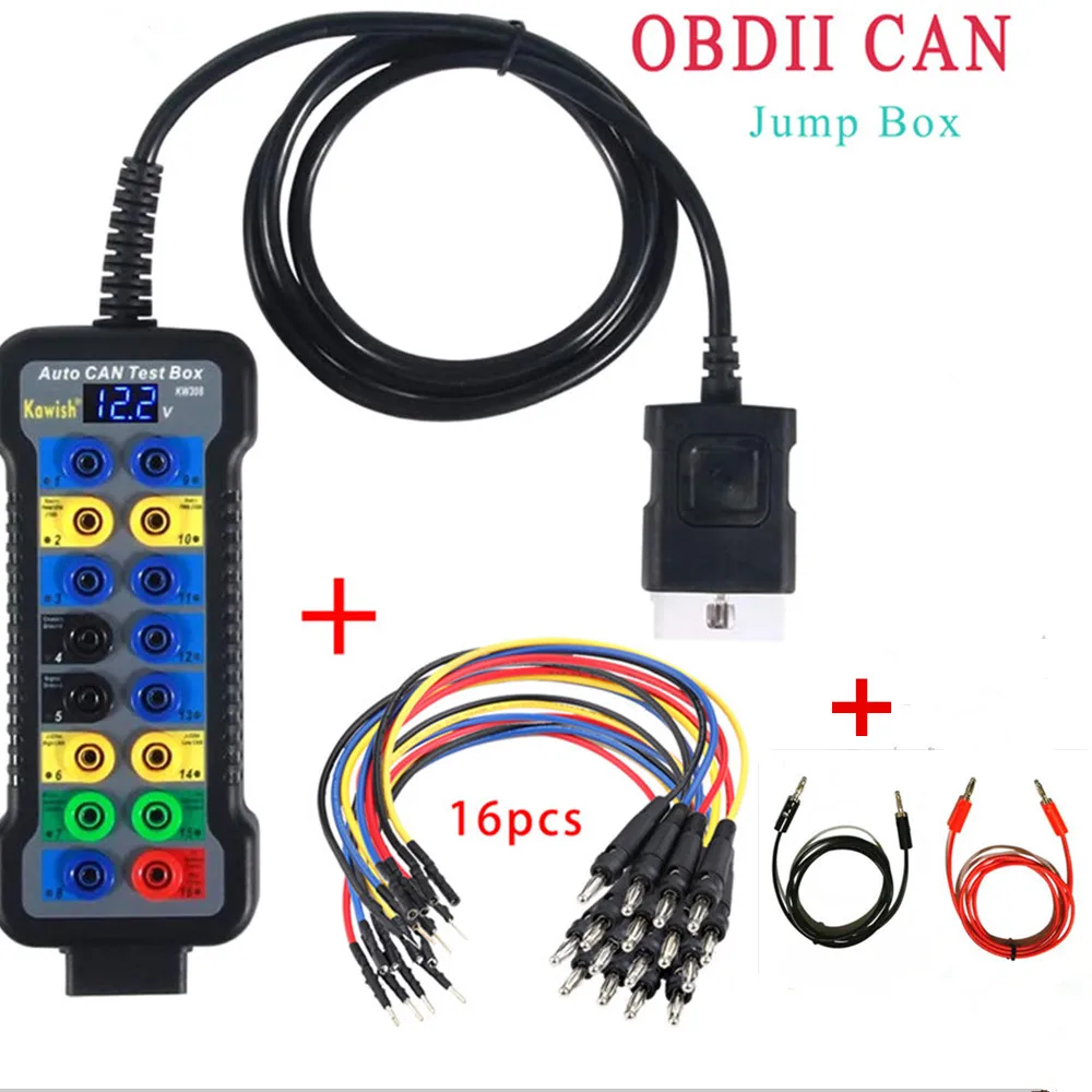 Car Can Line Test Box,New Auto Car Break Out Box OBDII Obd Breakout Box ...