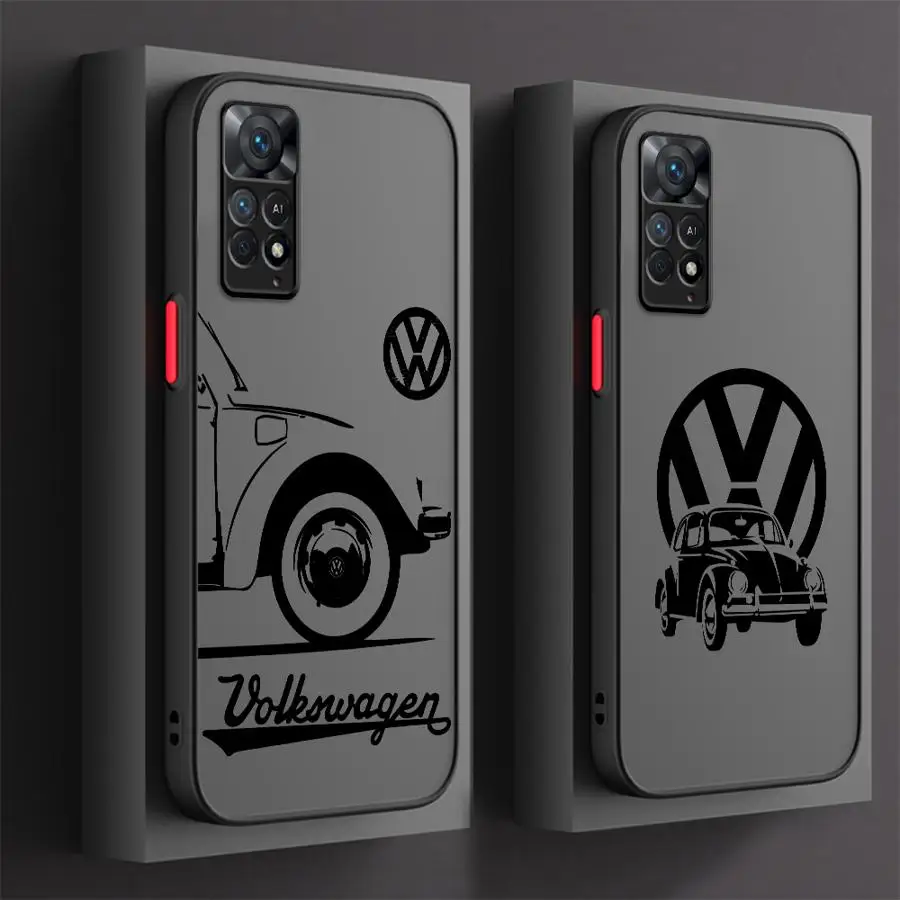 V-VW Cars Logo Phone Case for Xiaomi Mi 11 12 13 Lite 5G 12T 11T Pro 13 ...