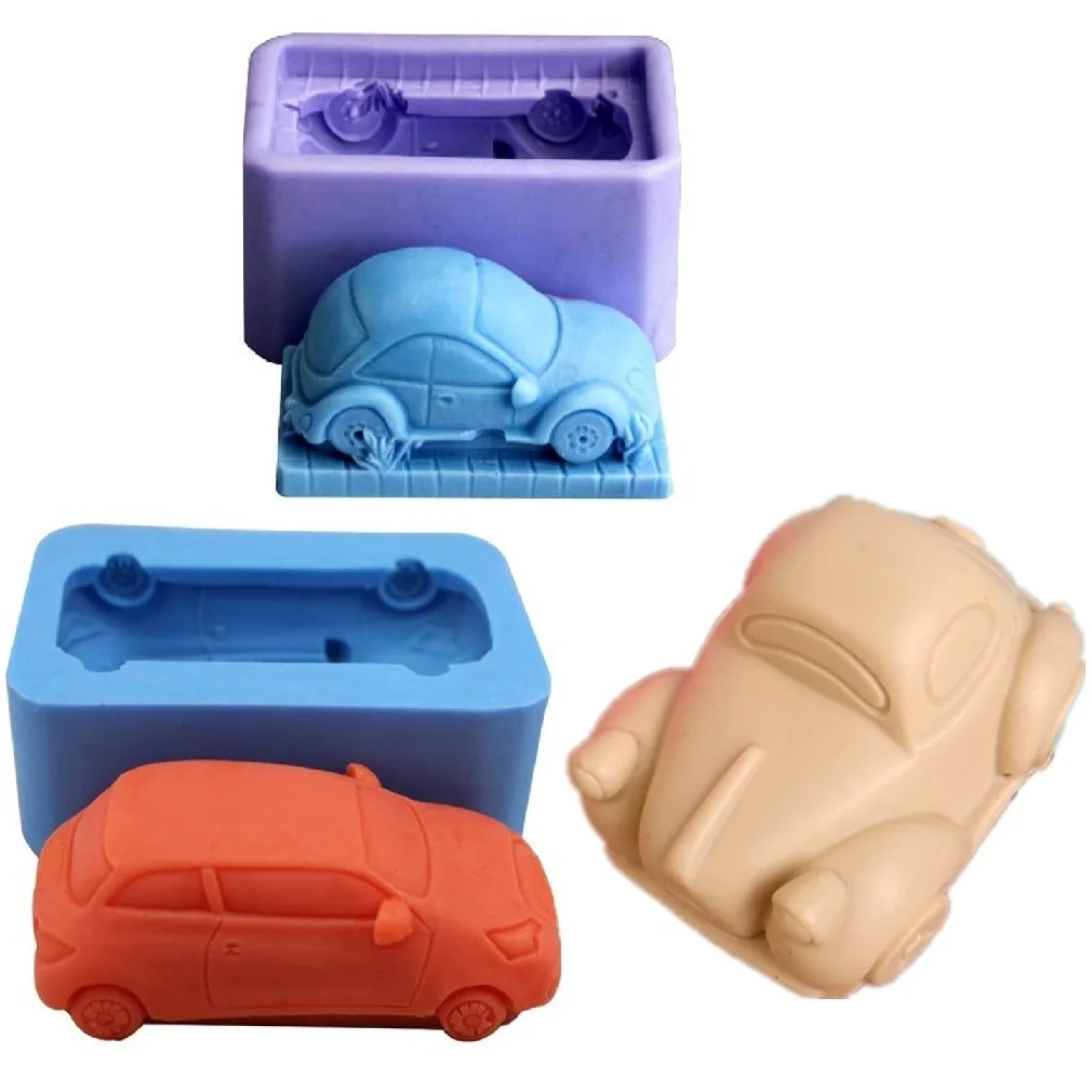 3D-Car-Mold-Silicone-Soap-Mold-Chocolate-Clay-Molds-Candle-Soap-DIY ...