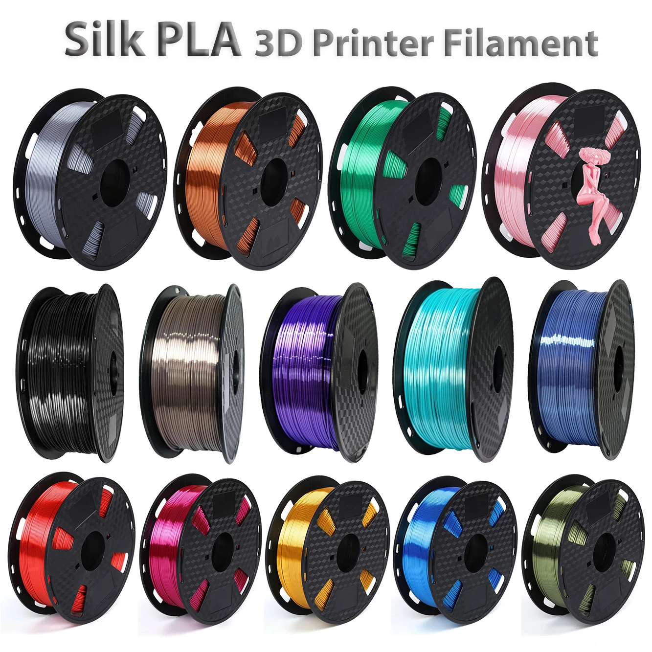 250g-500g-1kg-Silk-PLA-3D-Filament-Wire-1-75mm-Spool-Wire-3D-Printer ...