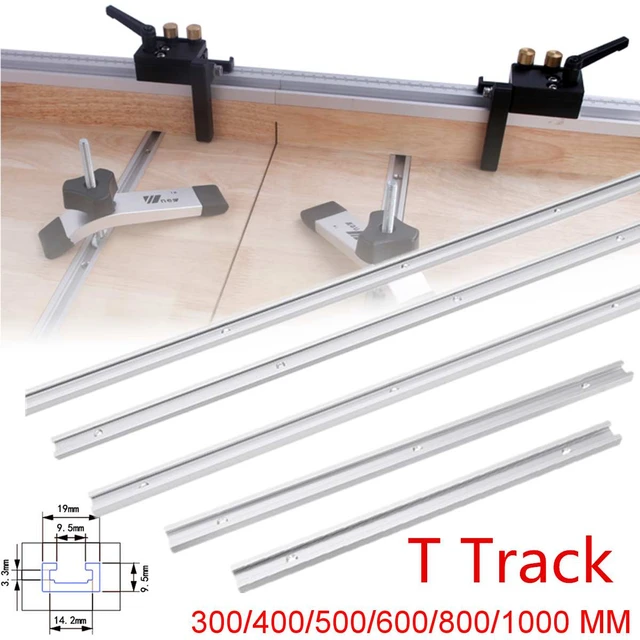 Woodworking DIY Tool Width 19mm T-track T-slot For Table, 47% OFF