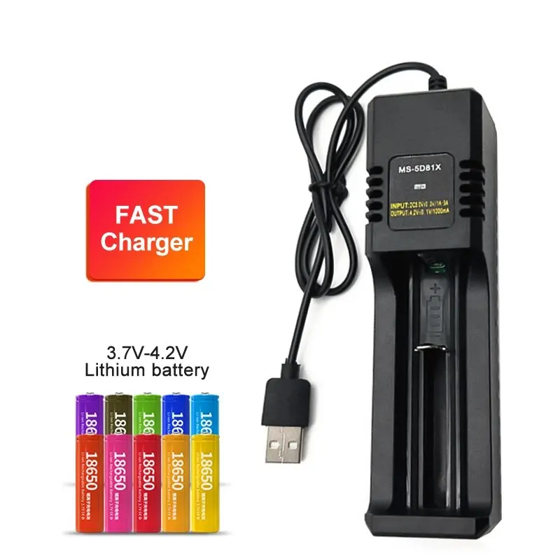 18650-Battery-Charger-USB-2-0-Smart-Charging-for-26650-21700-14500 ...