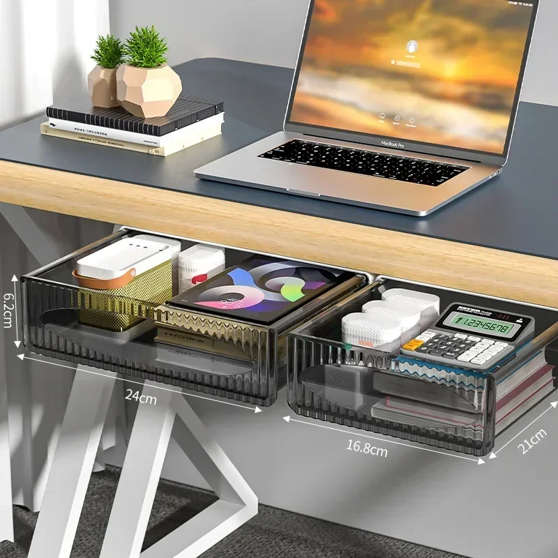 Invisible-Storage-Table-Shelf-Storage-Box-New-Pull-Out-Storage-Box ...