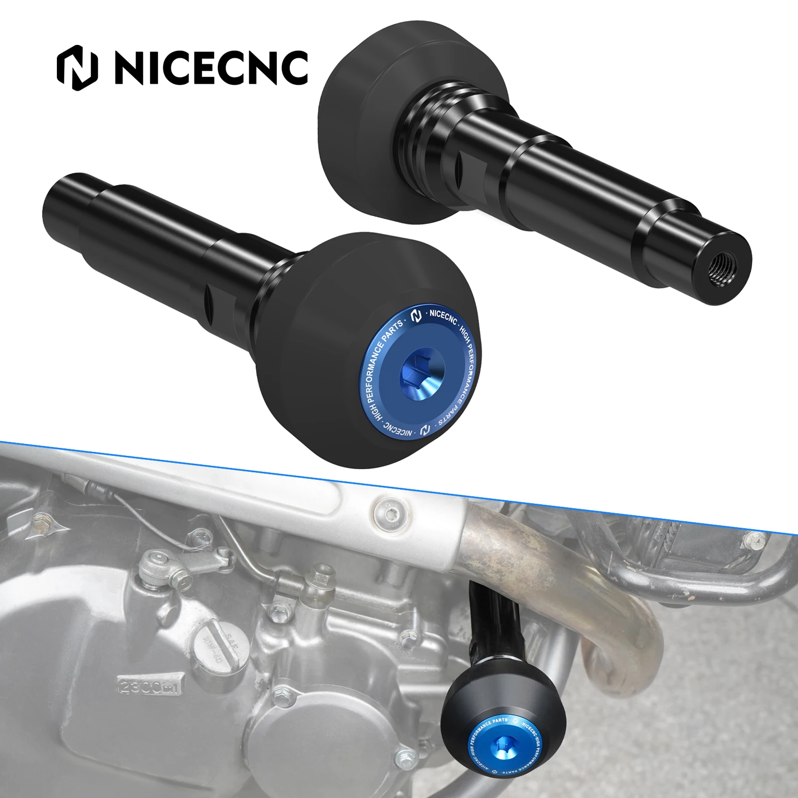 Motorcycle Engine Falling Protectors Frame Sliders for Suzuki DR650 ...