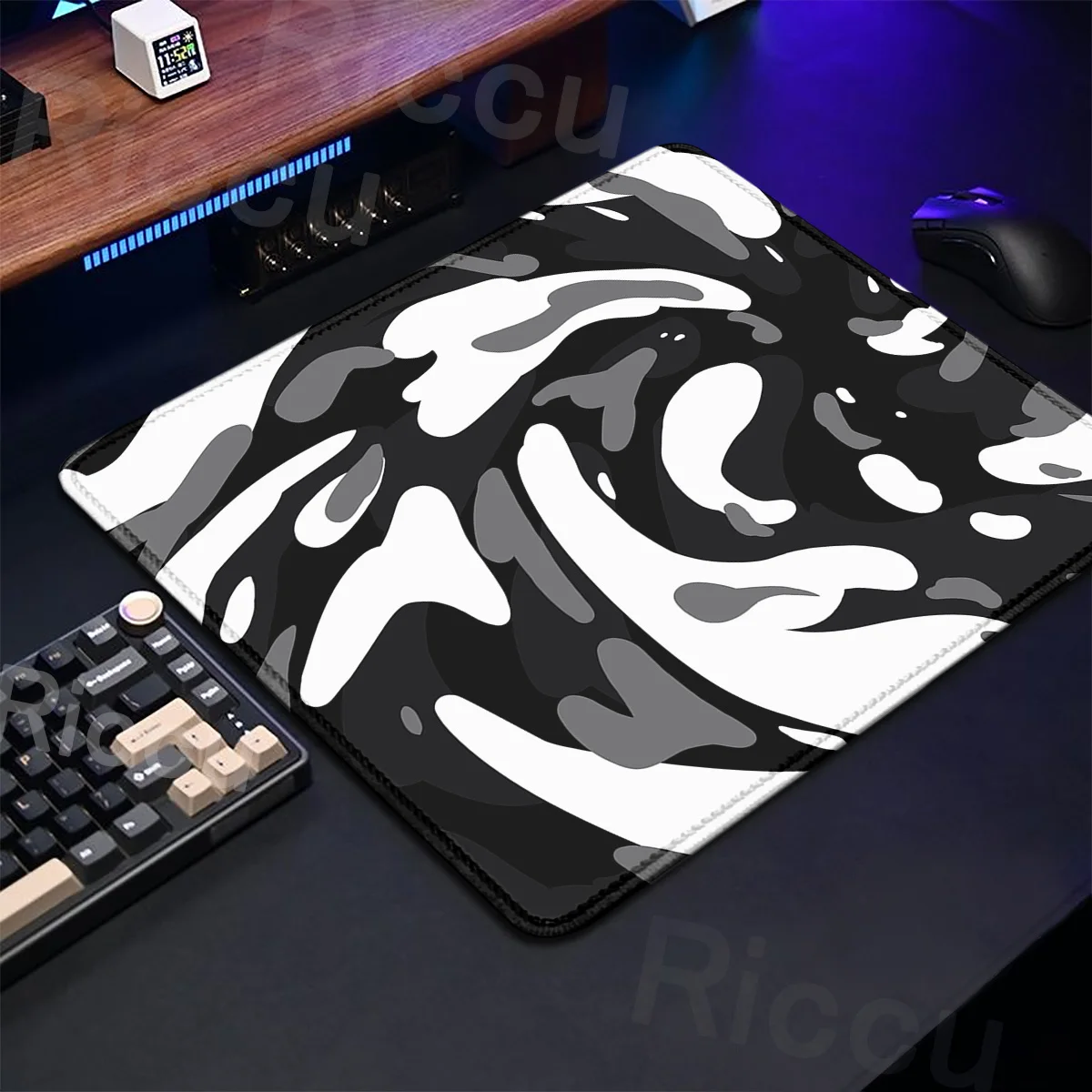 Strata Liquid Art Small Mouse Pad Computer Laptop Anime Keyboard Mice ...