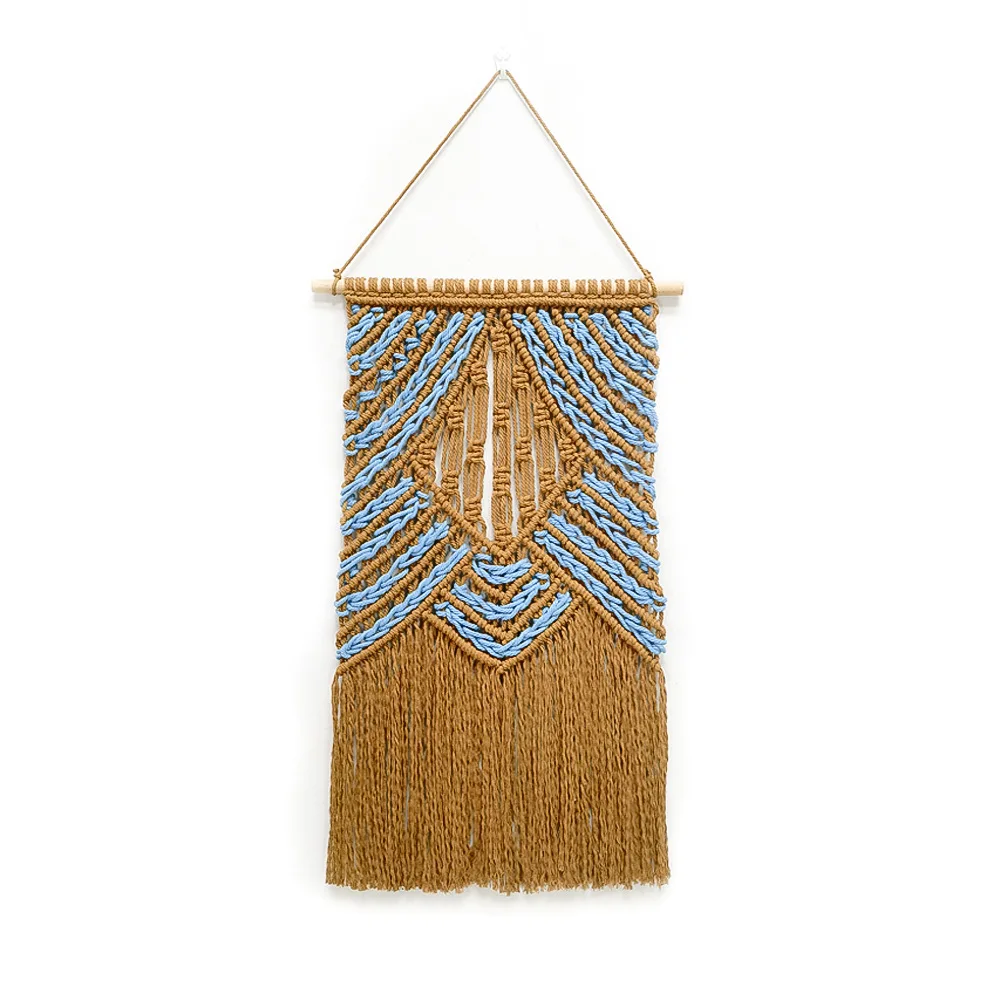 Bohemian-Tapestry-Macrame-Wall-Hangings-Home-Decor-Cotton-Linen-Tassel ...