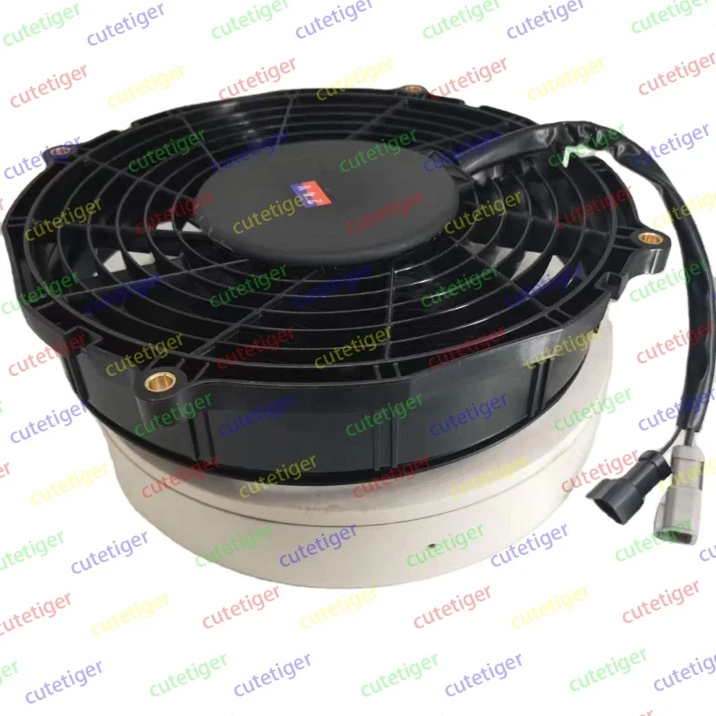 Excavator-Accessories-High-quality-electronic-fan-510-8095-For-E320GC ...