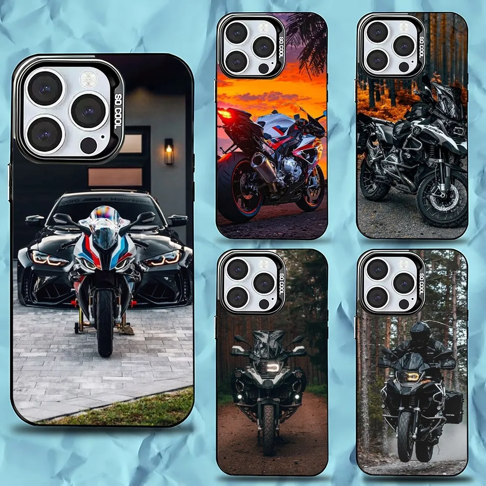 B-BMW R1250R S1000RR Phone Case For iPhone 16,15,14,13,12,11,Pro,Max ...