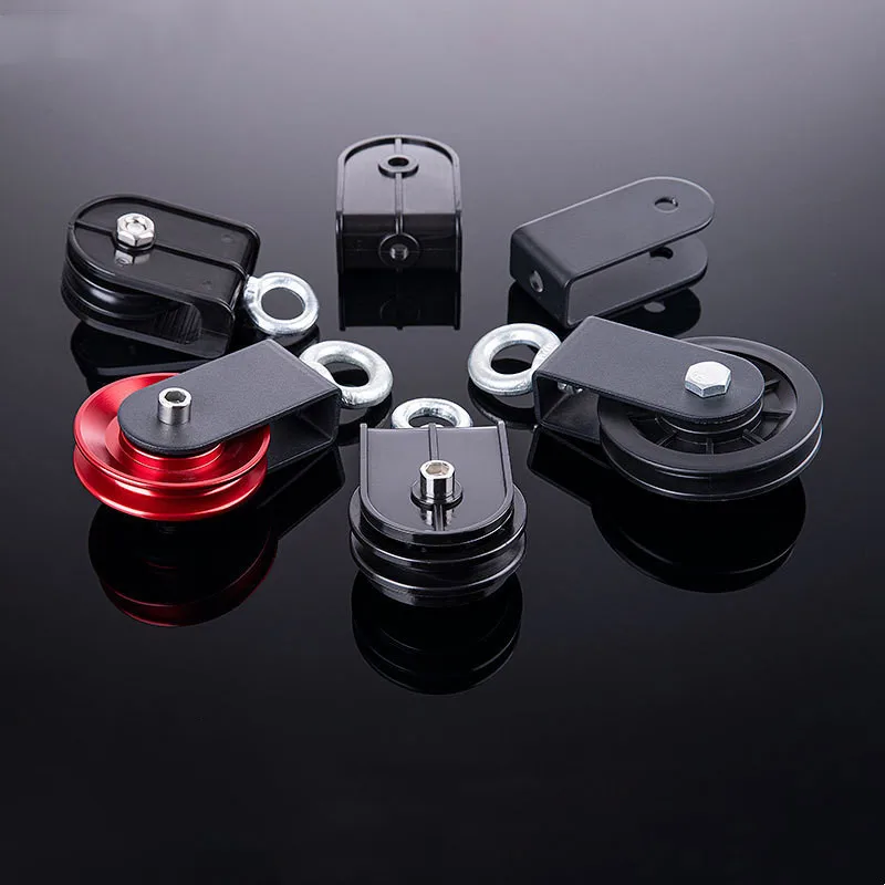 60-70-75MM-360-Degree-Rotation-Silent-Aluminium-alloy-Gym-Cable-Pulley ...