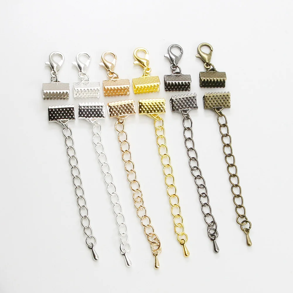 10Sets-Lot-10-40mm-Lobster-Clasps-Hooks-Extending-Chain-Bracelet-End ...